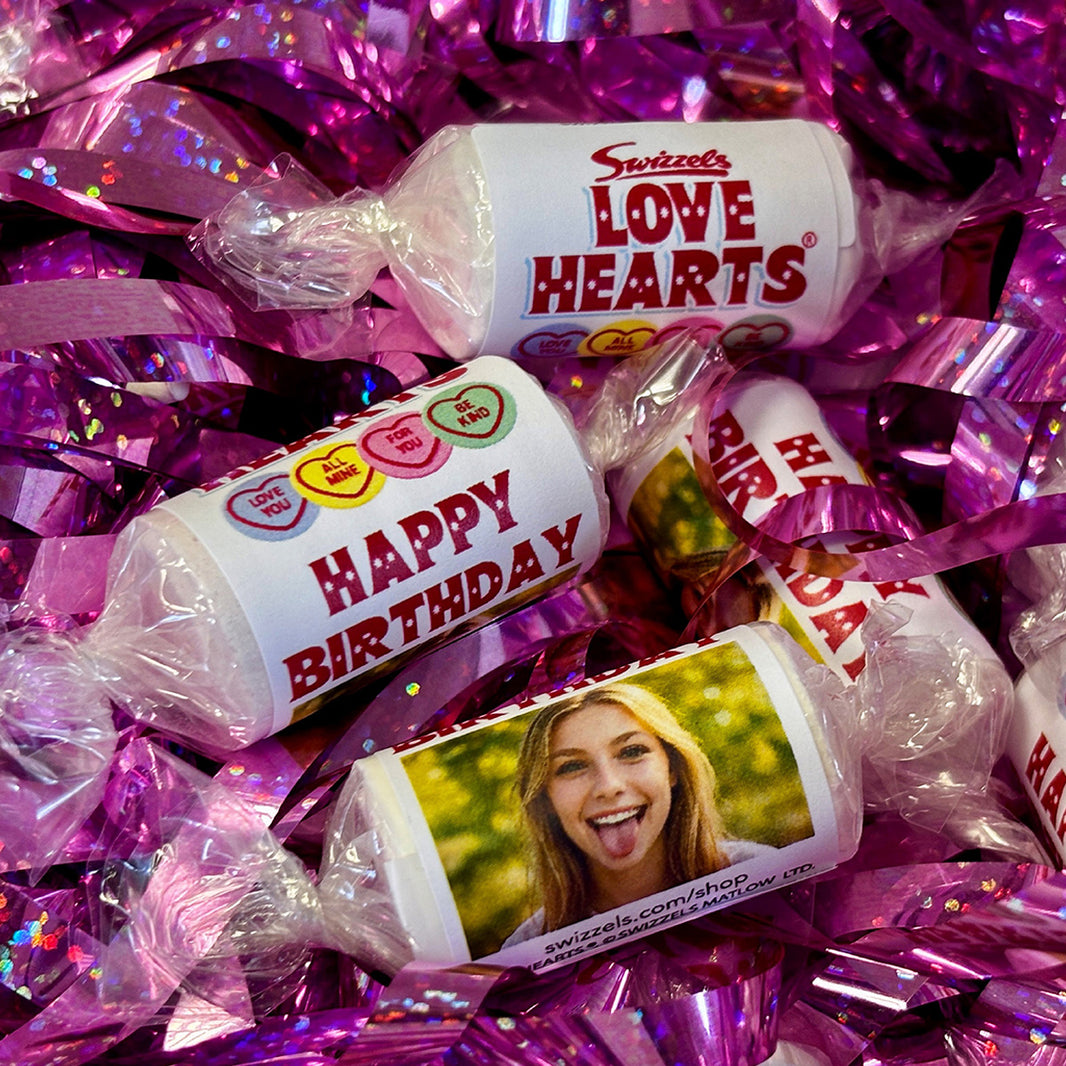 Personalised Sweets & Hampers | Custom Love Hearts Gifts – Swizzels Matlow